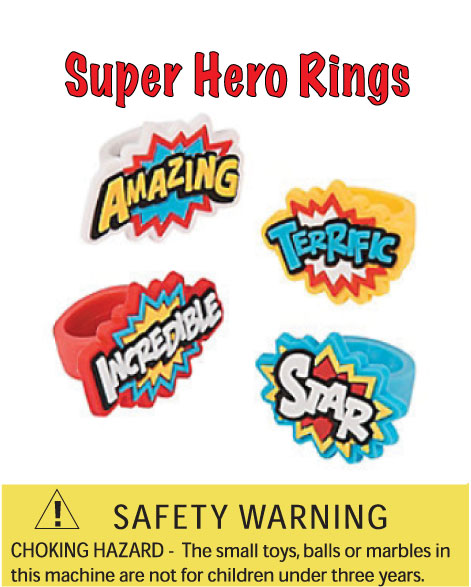 Super Hero Rings - Treasure Tower